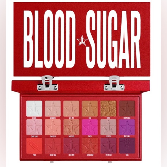 Jeffree Star | Makeup | Jeffree Star Blood Sugar Eye Shadow Palette ...
